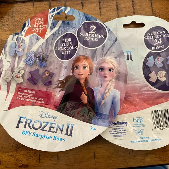 Disney | Accessories | Disney Frozen Ii Surprise Mystery Bows 2 Bows ...